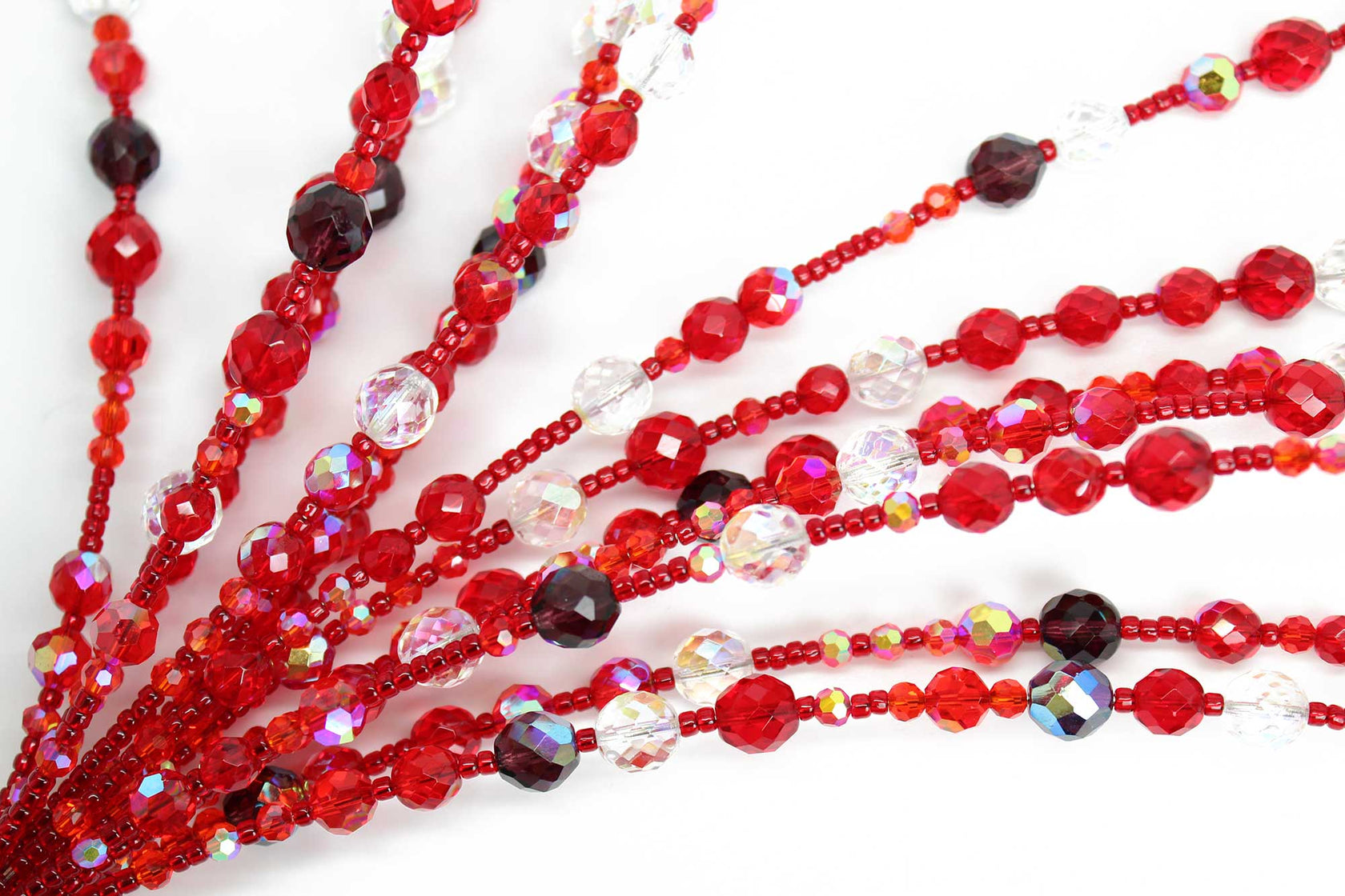 Ruby Red Crystal Bead Garden Sparkler – Kathy Bankston