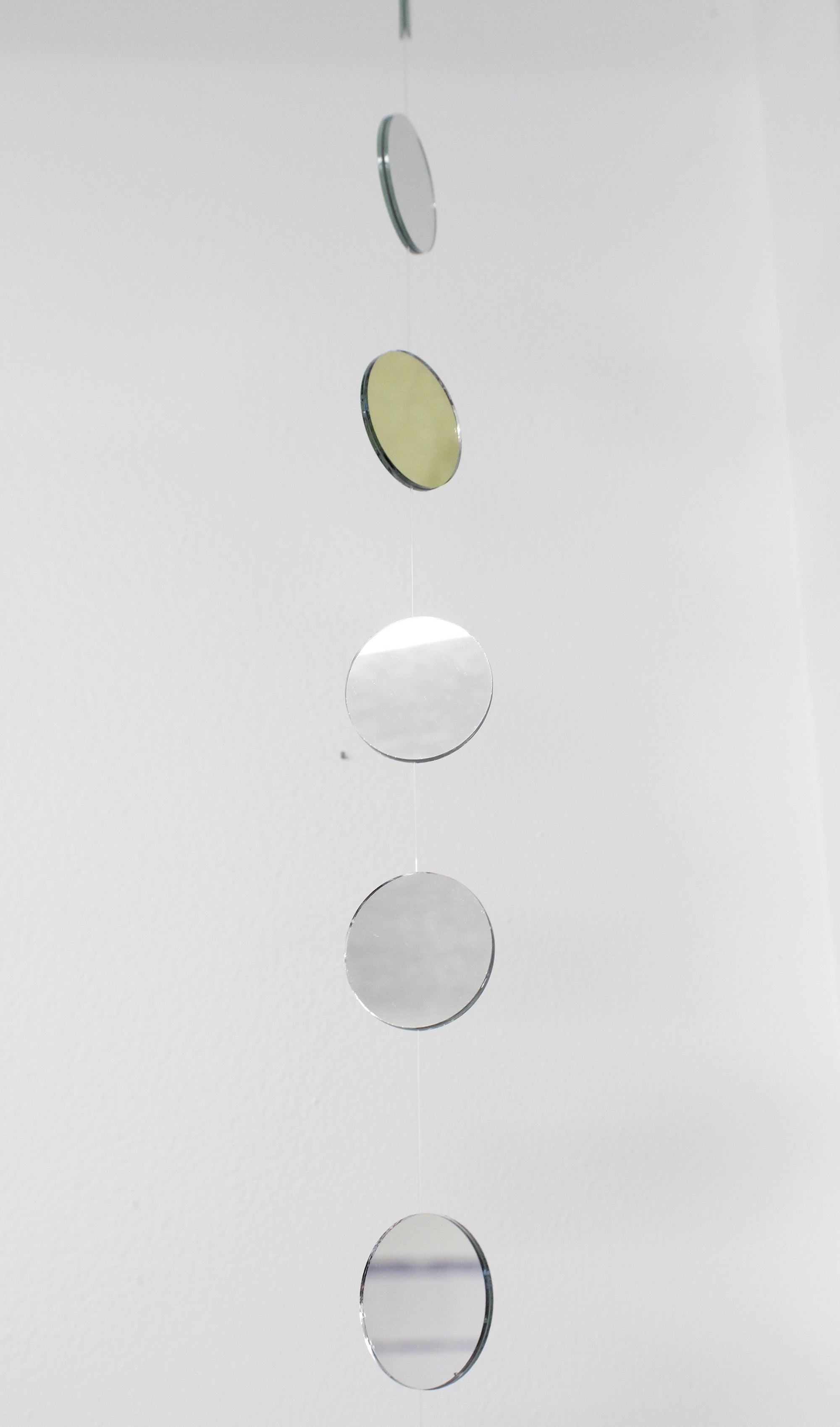 2" Mirror Garland Strand & Mobile - Reflective Boho Decor – Kathy Bankston