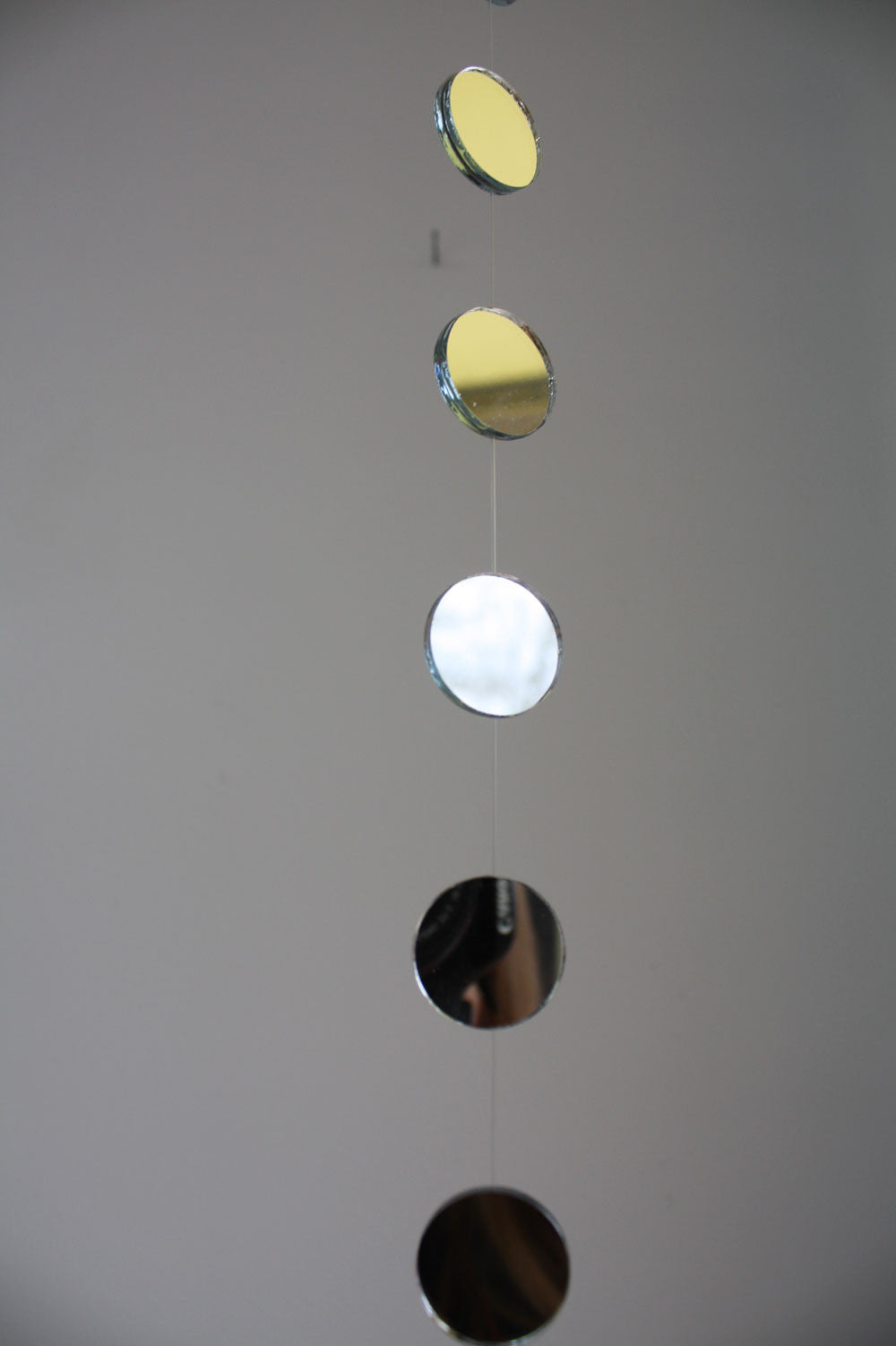 Mirror Garland Strand, 1 x 48 Inches, Real Mirror Sun Catcher Mobile ...